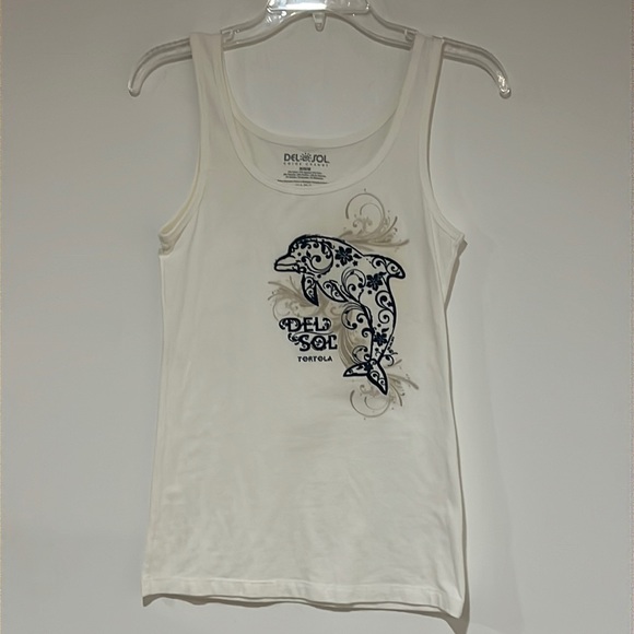 del sol | Tops | Del Sol Color Change Tank Womens Size M Fun Summer ...